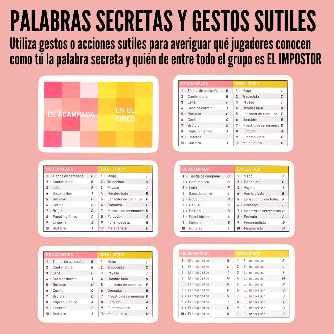 El Impostor - 🎲 JUEGOS DE MESA [2024]