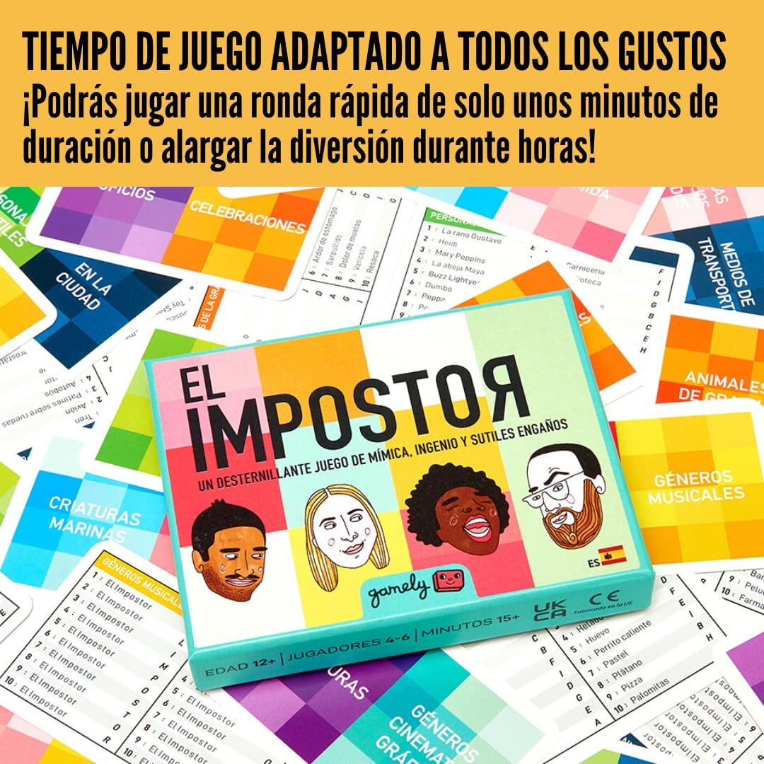 El Impostor - 🎲 JUEGOS DE MESA [2024]